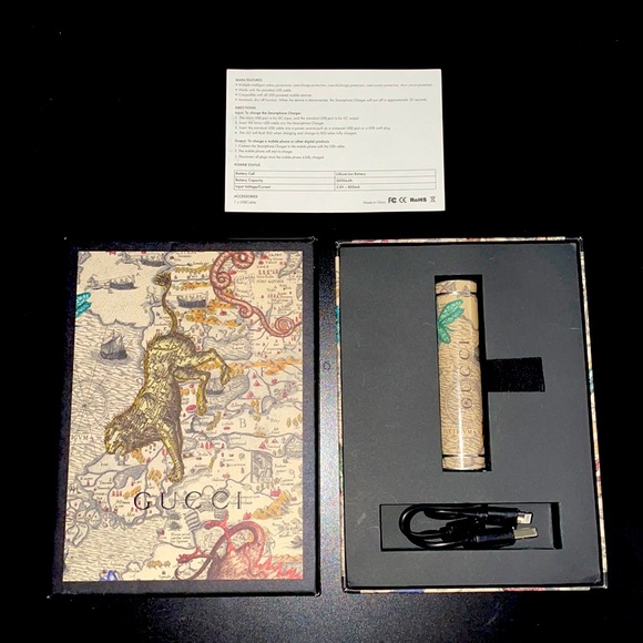 Gucci | Other | Gucci Portable Charger Power Bank | Poshmark